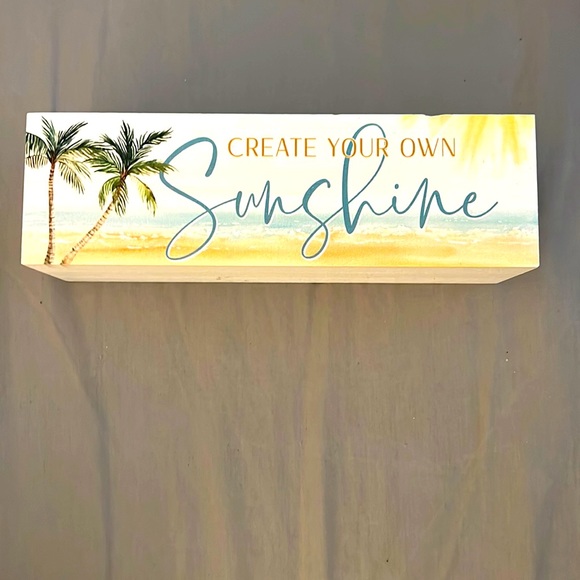 Accents | Home Decor Create Your Own Sunshine | Poshmark